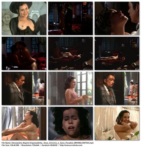 Free Preview of Alessandra Negrini Naked in Engraçadinha Seus