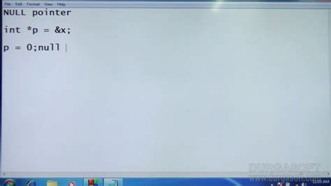 C Language Tutorialonlinetraining What Is Null Pointer By