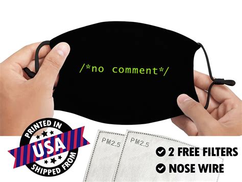 programmer face mask coding face mask programming face etsy