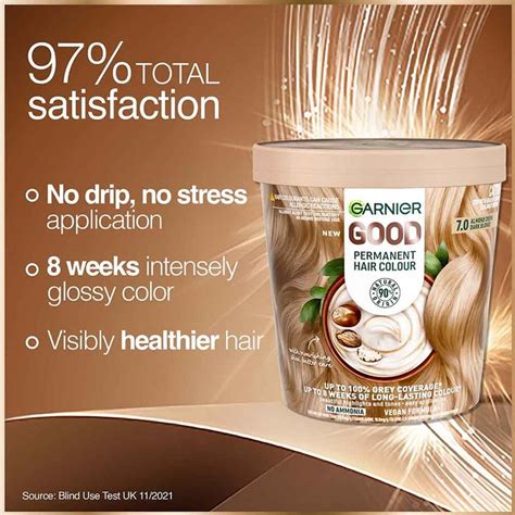 Garnier Good Permanent Hair Colour 70 Almond Crème Dark Blonde