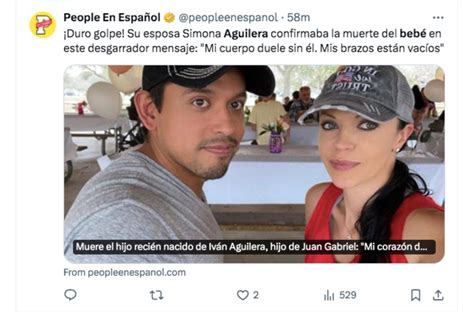 Iván Aguilera Hijo De Juan Gabriel Se Le Muere Su Bebé