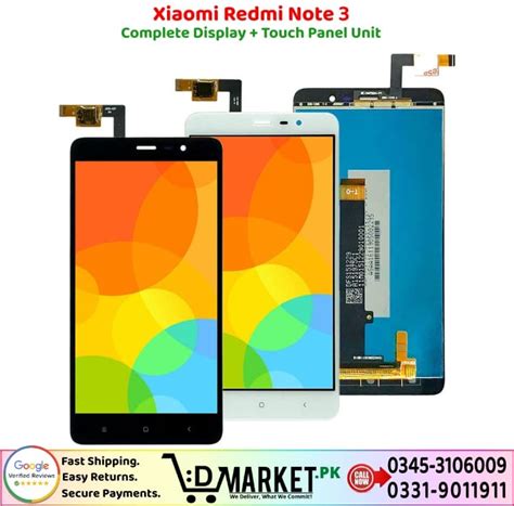 Xiaomi Redmi Note LCD Panel Unit Combo Exclusive