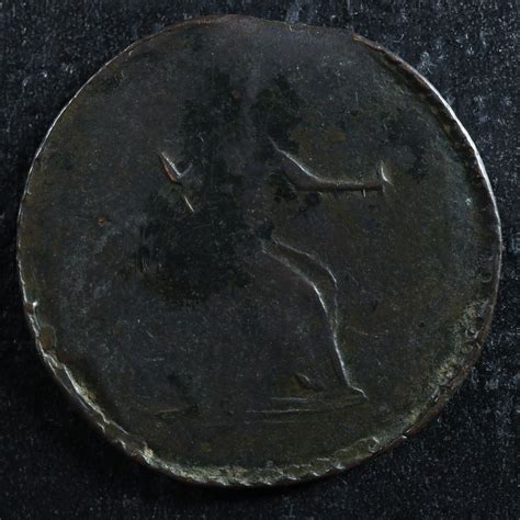 Bl 40a2 Blacksmith Token 404g Copper Canada Co 20bt 4th Issue Wood 23