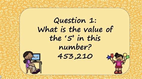 Mash 3rd 4th Class Maths Week Table Quiz