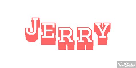 Jerry Name Animated  Logo Designs