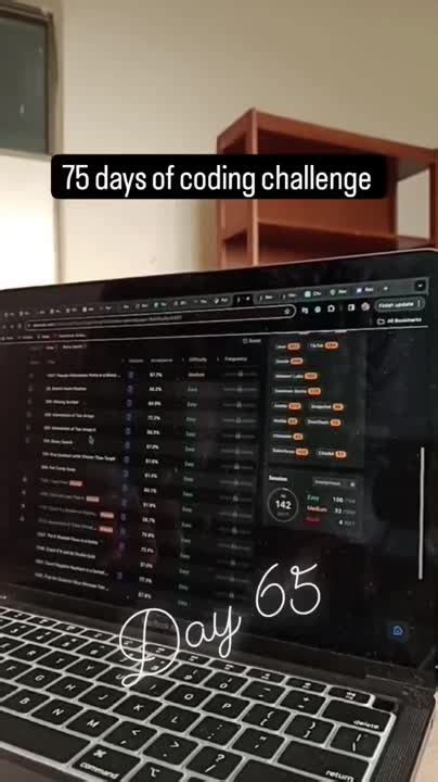 Video Day 65 Of 75daysofcoding Challenge Code Learn And Conquer