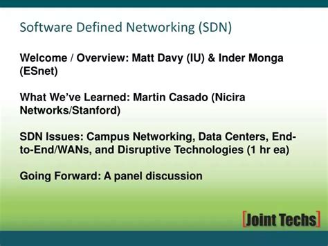 PPT Software Defined Networking SDN PowerPoint Presentation Free Download ID 6887718