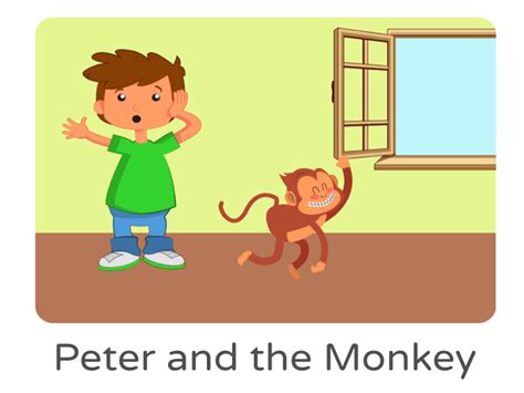 Peter And The Monkey English With Imagination