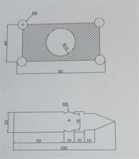 solved write milling program for the first question and