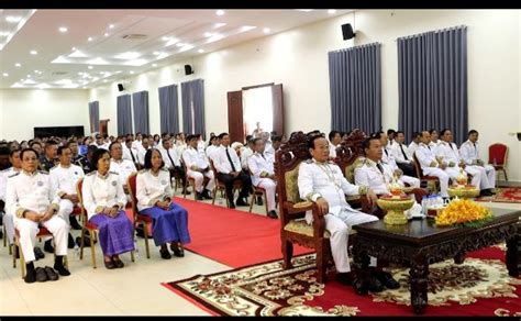 រដ្ឋបាលខេត្តមណ្ឌលគិរី ប្រារព្ឋពិធីគោរពព្រះវិញ្ញាណក្ខន្ឋ ព្រះករុណា ព្រះបាទសម្តេចព្រះ នរោត្តម