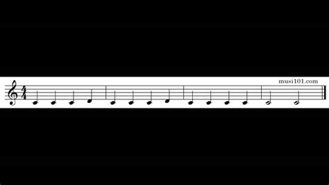 Sight Singing Exercise 1 Youtube