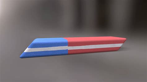 Eraser 3d Model By Grishmanovskij Anton