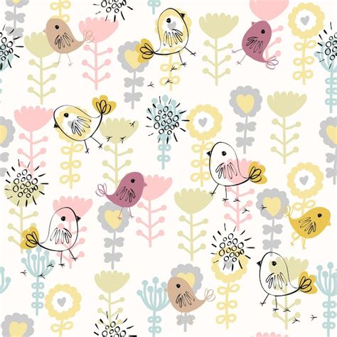 Premium Vector Cute Seamless Pattern