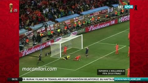 HD 11 07 2010 2010 World Cup Final Holland 0 1 Spain After Extra