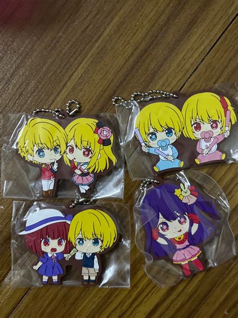 Oshi No Ko Rubber Strap Set Hobbies And Toys Collectibles And Memorabilia