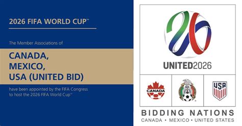 Usa México Y Canadá Organizarán El Mundial Del 2026