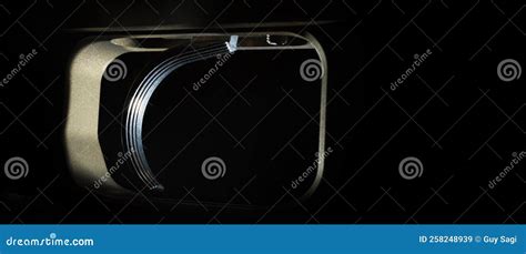 Rifle Trigger On Black Stock Image Image Of Trigger 258248939