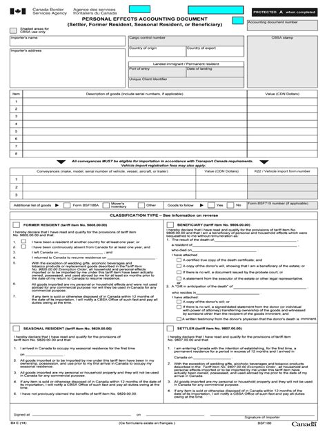 2014 2025 Form Canada B4 E Fill Online Printable Fillable Blank