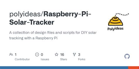 GitHub Polyideas Raspberry Pi Solar Tracker A Collection Of Design Files And Scripts For DIY