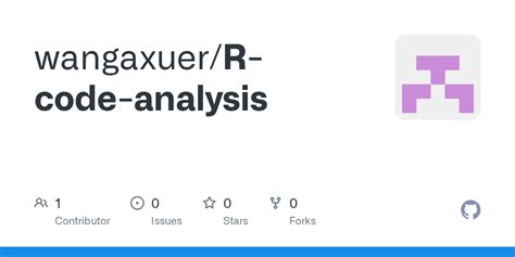 Github Wangaxuer R Code Analysis