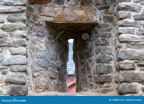Embrasure In The Wall A Fortress Stock Image 47479015
