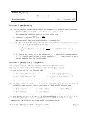Recitation 1 Pdf CS5800 Algorithms Recitations 1 Ravi Sundaram Date