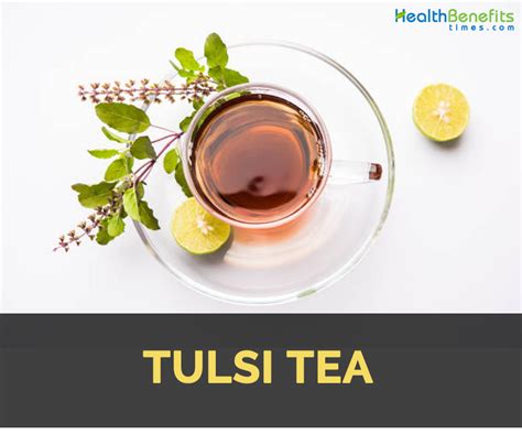 Health Benefits Of Tulsi Tea Health Benefits
