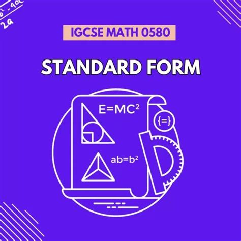 Standard Form Mariam With Math