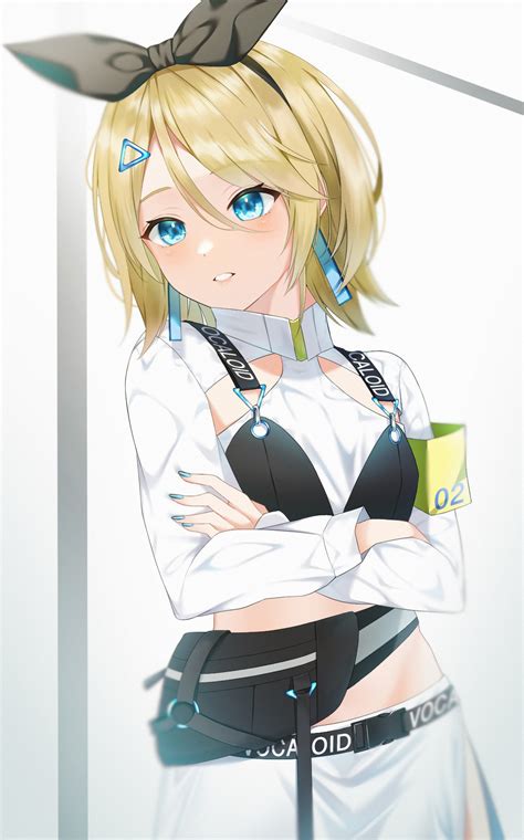 Kagamine Rin Vocaloid Image Zerochan Anime Image Board