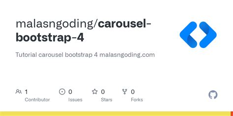 Github Malasngodingcarousel Bootstrap 4 Tutorial Carousel Bootstrap