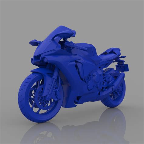 YAMAHA YZF R1 3D MODEL CUSTOM READY PRINTING STL