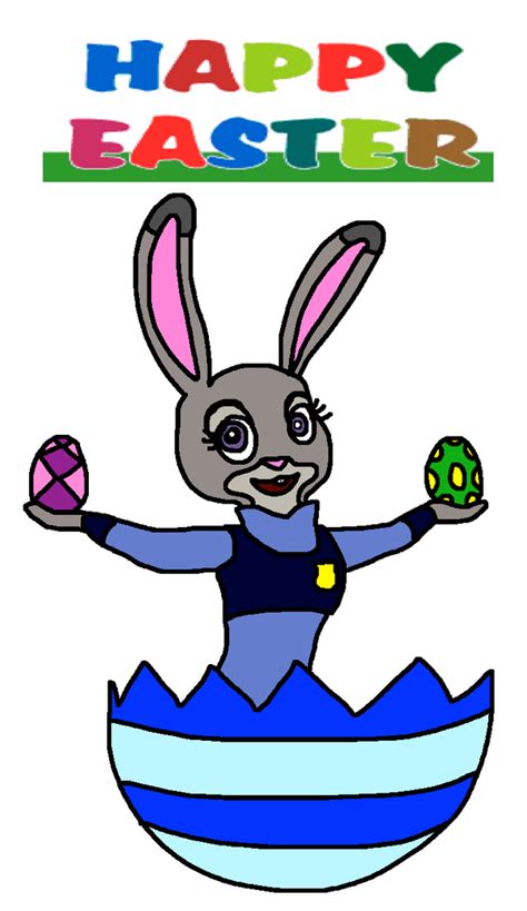 Happy Easter From Judy Hopps By Disneydude15 On Deviantart