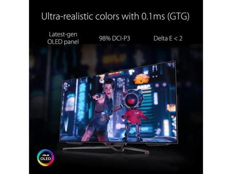 Asus Rog Swift Oled Pg48uq Monitor Specs Compare Prices Pangoly