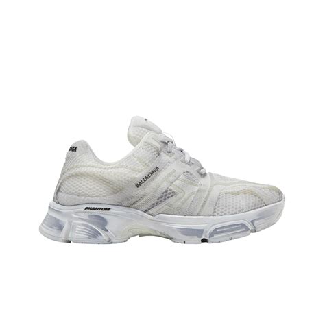 발렌시아가 워시드 팬텀 스니커즈 화이트 Balenciaga Kream