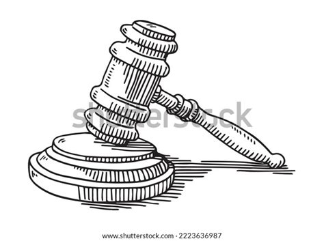 How To Draw A Judge Mallet