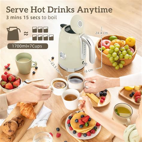 Buy Retro 3000w Grey Kettle And Toaster Set With Fast Boil Opal Retail