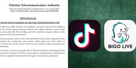 Pta Blocks Bigo Video App Warns Tiktok Rpakistan