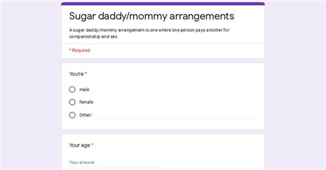 Casual Do You Approve Of Sugar Daddymommy Arrangements Are They