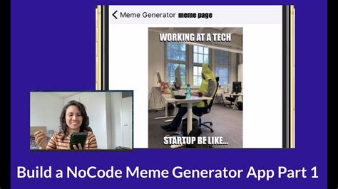 Build A Nocode Meme Generator App Part 1 Coffee And Composer Youtube