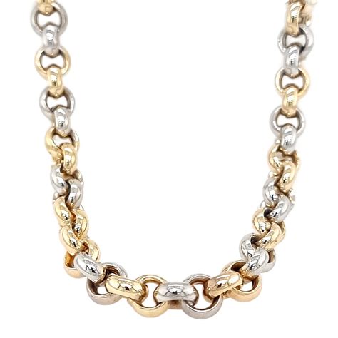 Chunky Rolo Necklace Jewellery By Joy