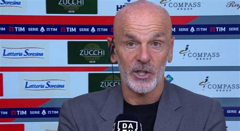Pioli Oggi Non Abbiamo Fatto Bene Dobbiamo Dare Di Più Poi Il
