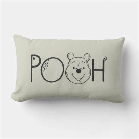 Winnie The Pooh Name Lumbar Pillow Zazzle