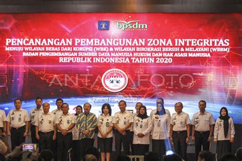 PENCANANGAN PEMBANGUNAN ZONA INTEGRITAS ANTARA Foto