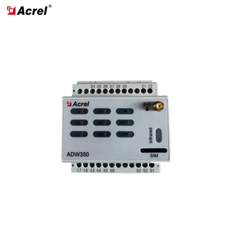 DIN Rail One Channel Three Phase AC Iot Electric Energy Meters Energy