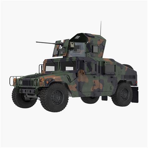 M998 HMMWV 货运型美国北约 3D模型 229 max lwo obj fbx ma 3ds Free3D