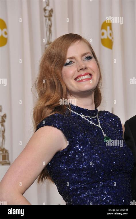 Los Angeles Ca February 27 2011 Amy Adams At The 83rd Academy