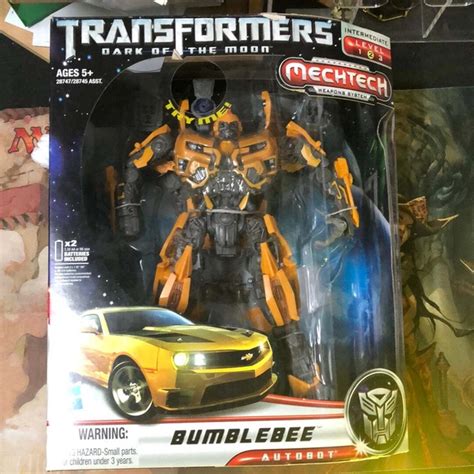 Transformers Dark Of The Moon Leader Class Bumblebee Mechtech A 7 B19 Eur 59 11 Picclick It