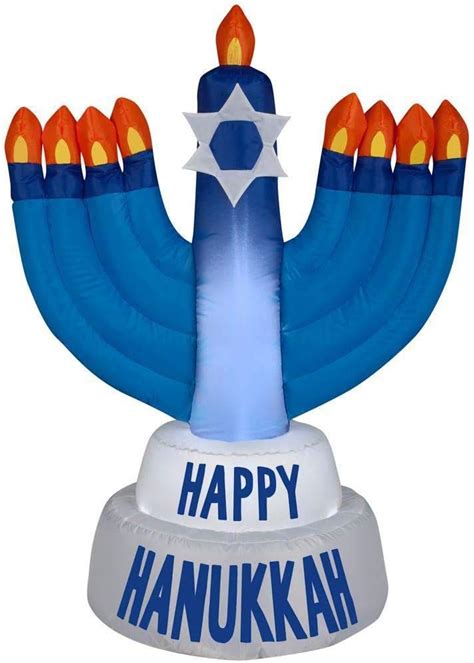 Gemmy Industries Hanukkah Menorah Christmas Inflatable