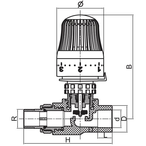 КРАН ТЕРМОСТАТИЧЕСКИЙ С ТЕРМОГОЛОВКОЙ ПРЯМОЙ K0155 Pro K0156 Pro