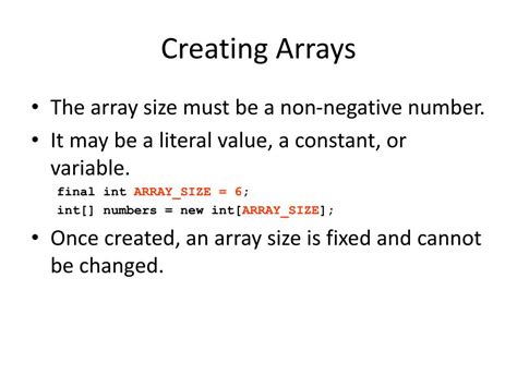 Ppt One Dimensional Array Powerpoint Presentation Free Download Id